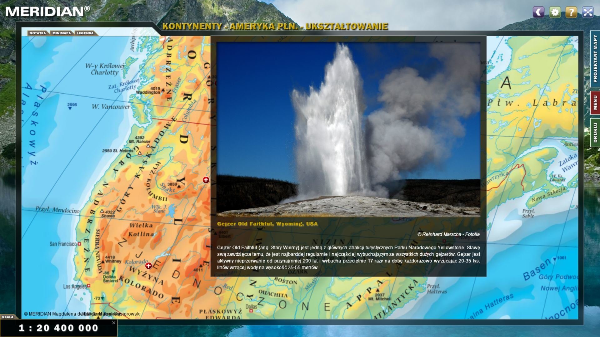 Multimedialny Atlas Geograficzny - Kontynenty | Multimedialne Atlasy ...