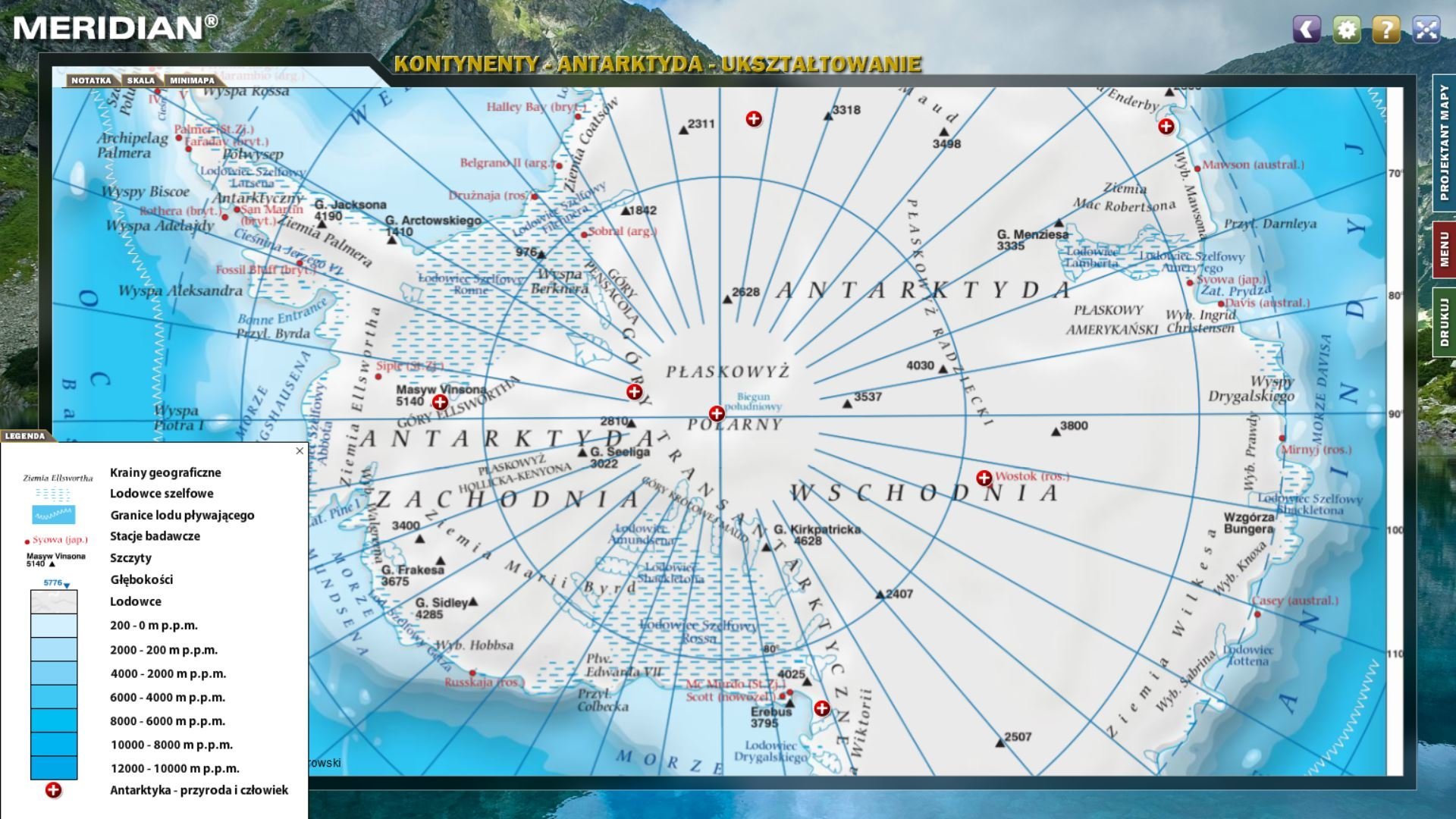 Multimedialny Atlas Geograficzny - Kontynenty | Multimedialne Atlasy ...