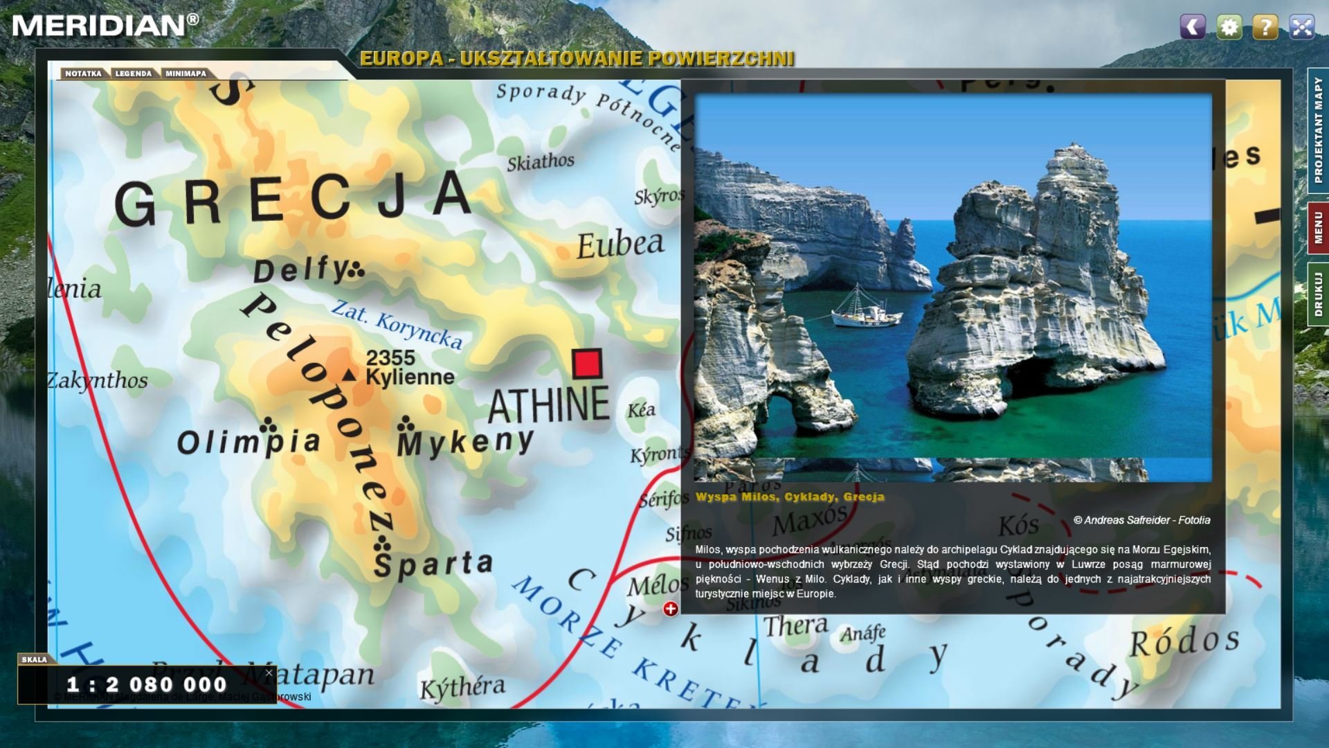 Multimedialny Atlas Geograficzny - Kontynenty | Multimedialne Atlasy ...